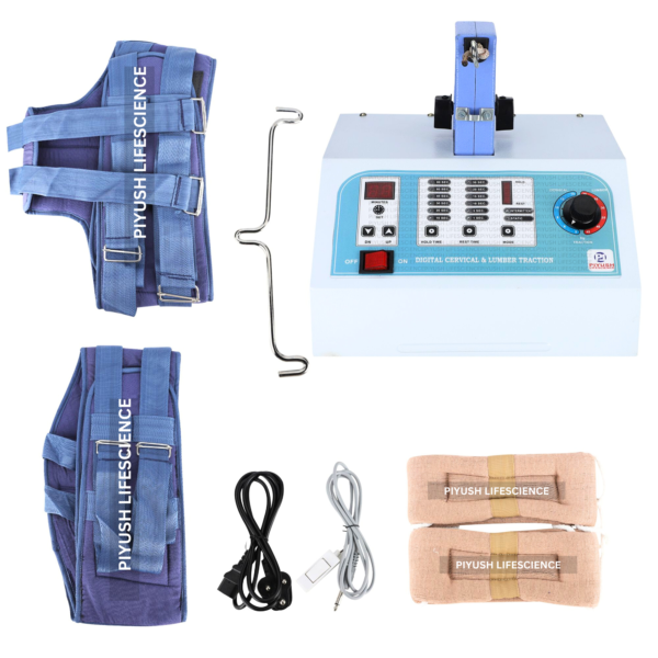 Digital Cervical & Lumber Traction Machine - vigorscare